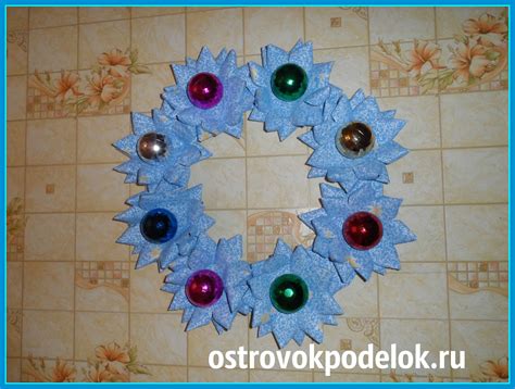 Новогодний венок своими руками ОСТРОВОК ПОДЕЛОК