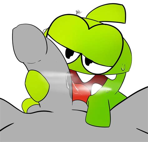 Rule 34 Bedroom Eyes Cut The Rope Green Body Licking Penis Naughtyfey