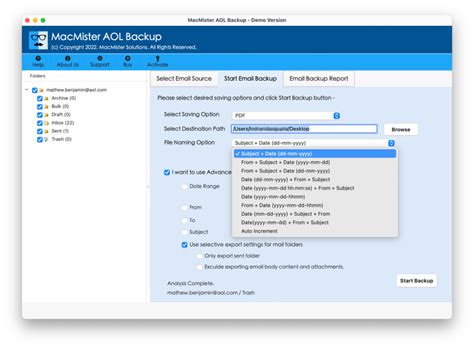How Do I Save AOL Emails To A USB