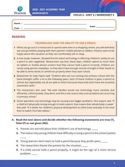 Worksheet 3 1 Pdf Cognitive Science Cognition