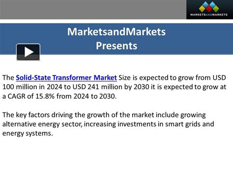 Market Segmentation And Market Share Analysis Of The Solid State Transformer Market Presentation