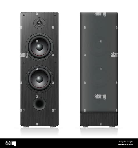 Acoustic Speakers Vector Illustration Stock Vector Image And Art Alamy