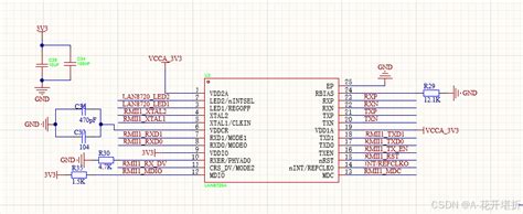 5 Stm32f407硬件板卡从零开始设计 以太网 Phy Lan8720a原理图设计 Csdn博客
