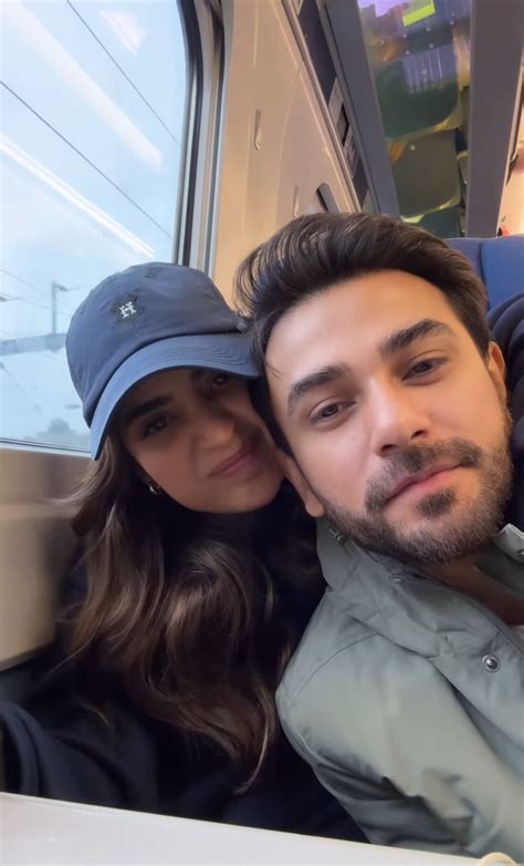 Saboor Aly And Ali Ansari Reels And Pictures From Edinburgh Scotland
