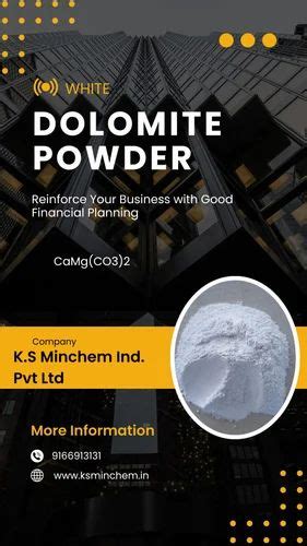 Agriculture Grade Dolomite Powder 995 At ₹ 1700tonne In Jaipur Id