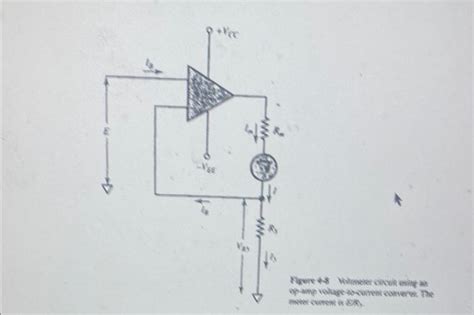 Solved 4 11 The Voltage To Current Converter Circuit In Chegg