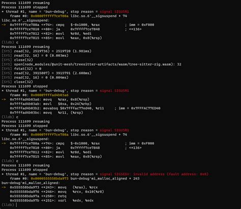 bug got segfaults when using `treesitter` to load `tree sitter zig wasm` · issue 2732 · oven