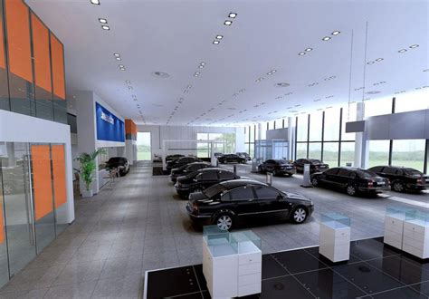 （原创）汽车4s店室内设计案例效果图 室内设计 筑龙室内设计论坛
