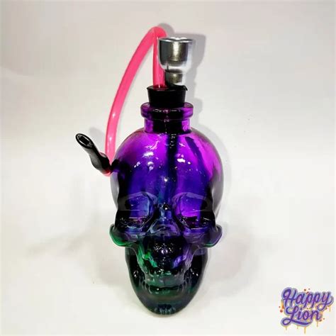 Mini Bong Skull Happylion Smokeshop