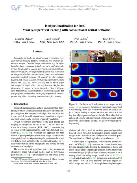 oquab is object localization 2015 cvpr paper pdf applied mathematics machine learning