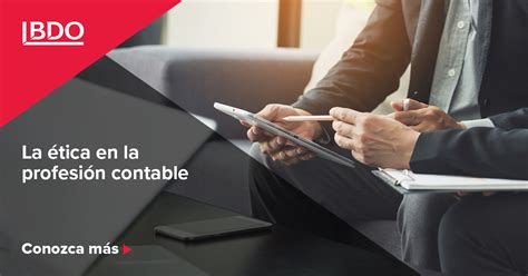 La ética En La Profesión Contable Bdo