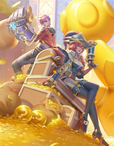 Vi And Miss Fortune Lol League Of Legends League Of Legends Universe