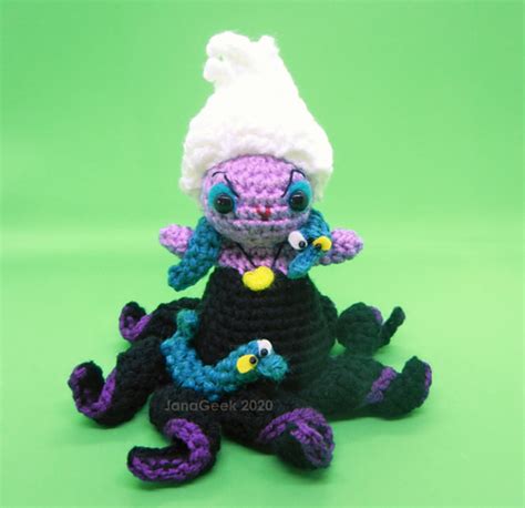 Ravelry Sea Witch Doll With Eels Pattern By Jana Whitley
