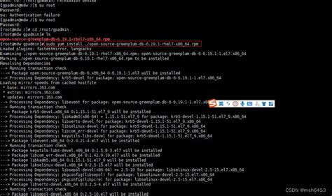 greenplum安装部署 centos7 9下greenplum6 19集群搭建详细过程 linux msh6453 2048 ai社区