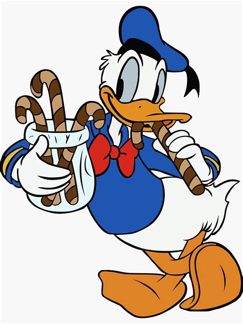 Donald Duck Sticker By Pa Squale Redbubble
