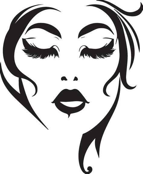 Women Face Tattoo Design Illustration Vector Art 26369924 Vector Art At