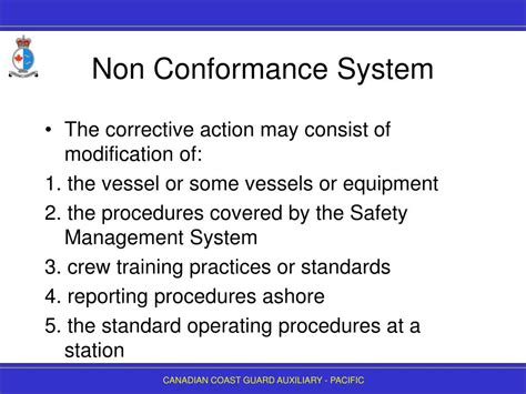 Non Conformance Types