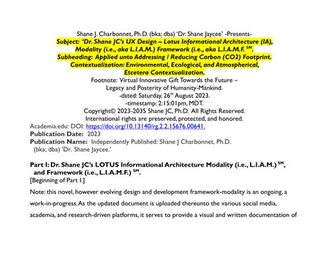 Pdf Researchgatenet Matrix Ia And Lotus Ia Modality Framework
