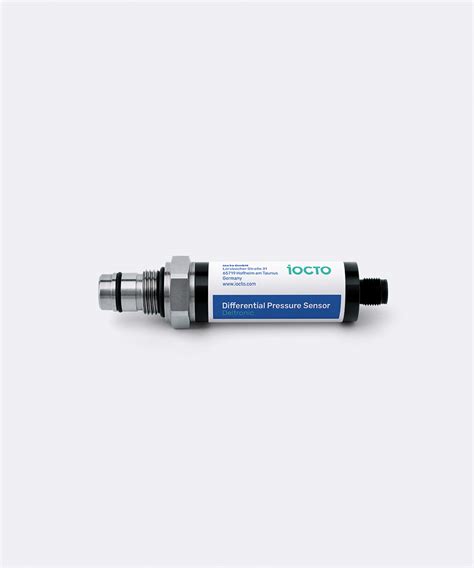 Differential Pressure Sensor For Oil Filter And Hydraulics Iocto