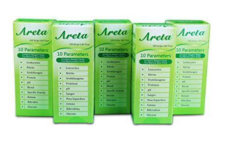Buy Easy Home Areta 10 Parameter 10SG Urinalysis Reagent Test Strips