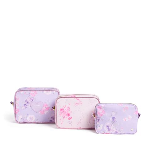 State Bags Travel Pouch Set Clear Multi Check