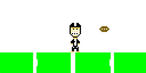 Football Player Pixel Art