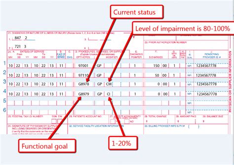 physical therapy coding