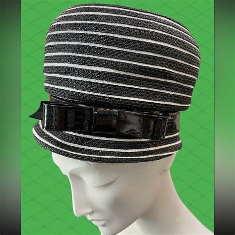 1960s Mod Beehive Hat Gem