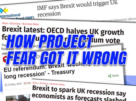 Why Would Anyone Believe The Treasurys Brexit Predictions Ever Again