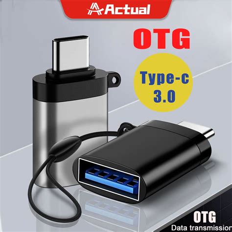 Actual【cod】usb 30 Otg Micro Usb To Type C Android Adapter Converter