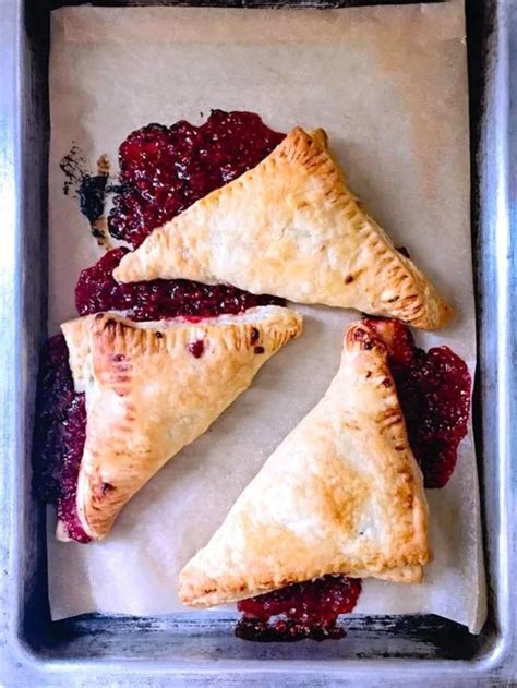 Fresh Raspberry Puff Pastry Turnovers Sip Bite Go