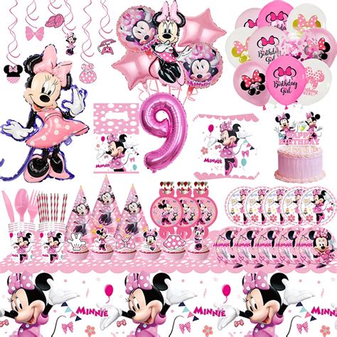 Decoraciones De Cumplea Os De Minnie Mouse Pel Cula De Aluminio Globo
