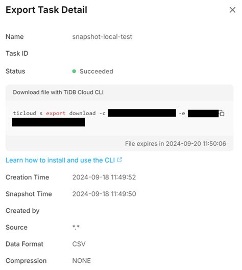Tidb Cloud Serverless Gui Developersio