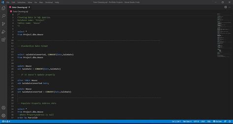 Data Cleaning In Sql