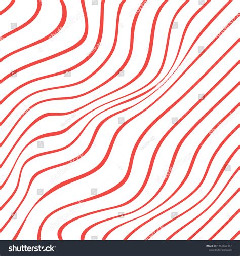 Red White Diagonal Stripe Pattern Background Stock Vector Royalty Free