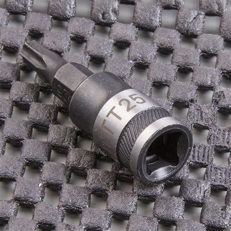 Kobalt Universal 1 4 In Drive Tt25 Tamper Proof Torx Bit Torx Driver