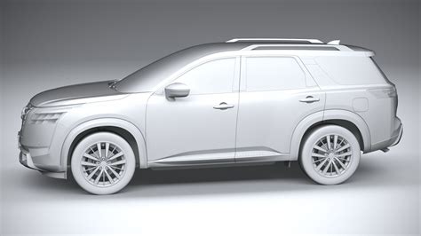 日产探路者 2022 3D模型 129 lwo ma obj max 3ds fbx c4d Free3D