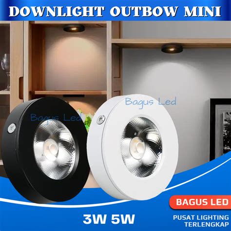 Jual Lampu Downlight Outbow Mini Spot Watt Lampu Plafon Slim Downlight Shopee Indonesia