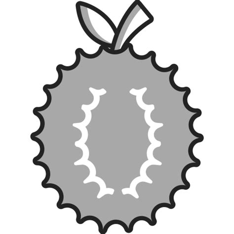 Durian Generic Color Lineal Color Icon