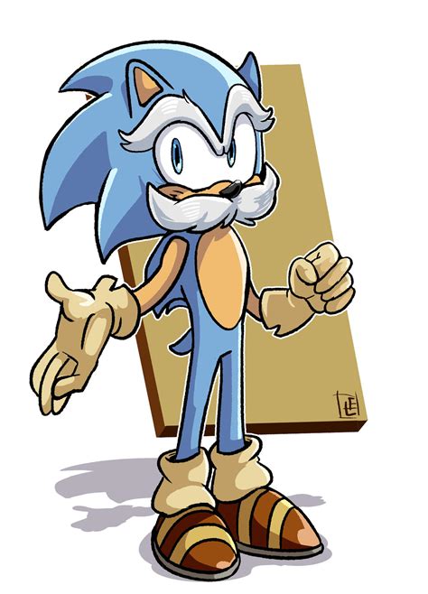 Sonic Archie Uncle Chuck Hedgehog By Francoisl Artblog On Deviantart