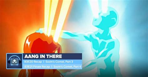 Aang In There Book 3 Episodes 20 21 Sozins Comet Parts 3 4