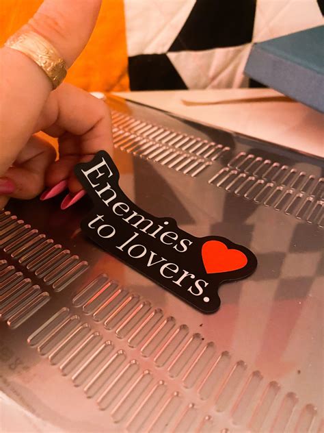 Enemies To Lovers Sticker Booktok Trope Sticker Etsy