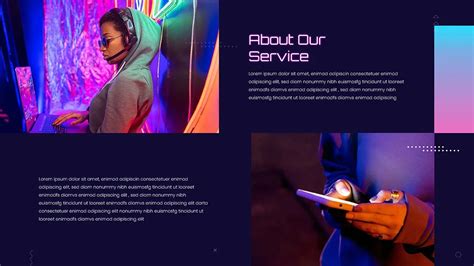 Neon Technology Template Slidekit