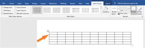 How To Create Table In Ms Word Step By Step
