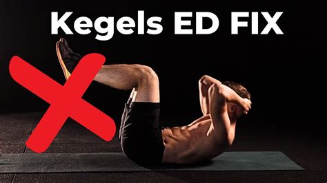 Avoid These 3 Kegel Exercises That Cause And Worsen Erectile Dysfunction Physiotherapy Youtube