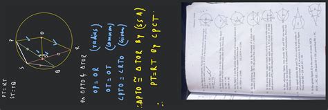 B In The Figure Alongside Mathrm Pq And Rs Are Two Chords Intersectin