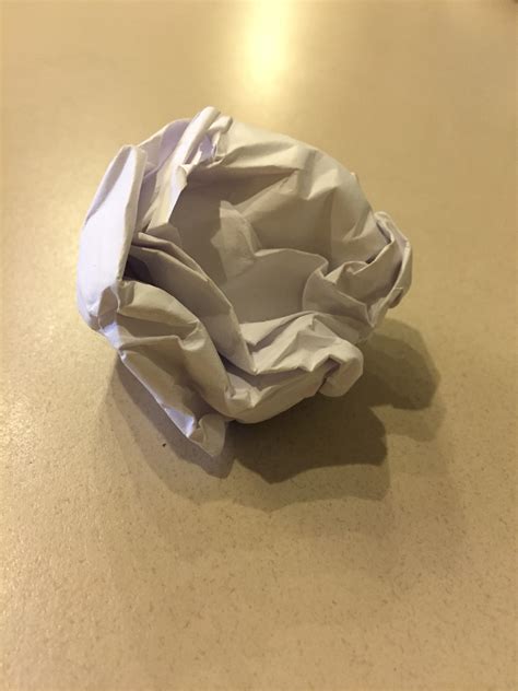 Printer Paper Crumpling