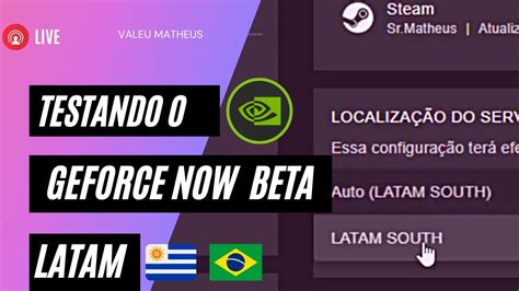 Testando O Geforce Now Beta Latam Todos Os TÓpicos Youtube