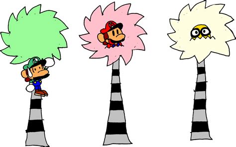 3 Fuzzy Trees By Toontrev On Deviantart