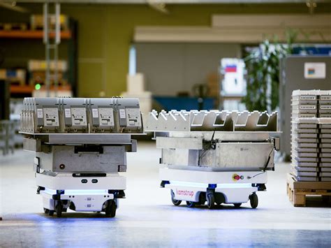 Mir Mobile Robots Ensure Flexibility During Kamstrups Growth Elements